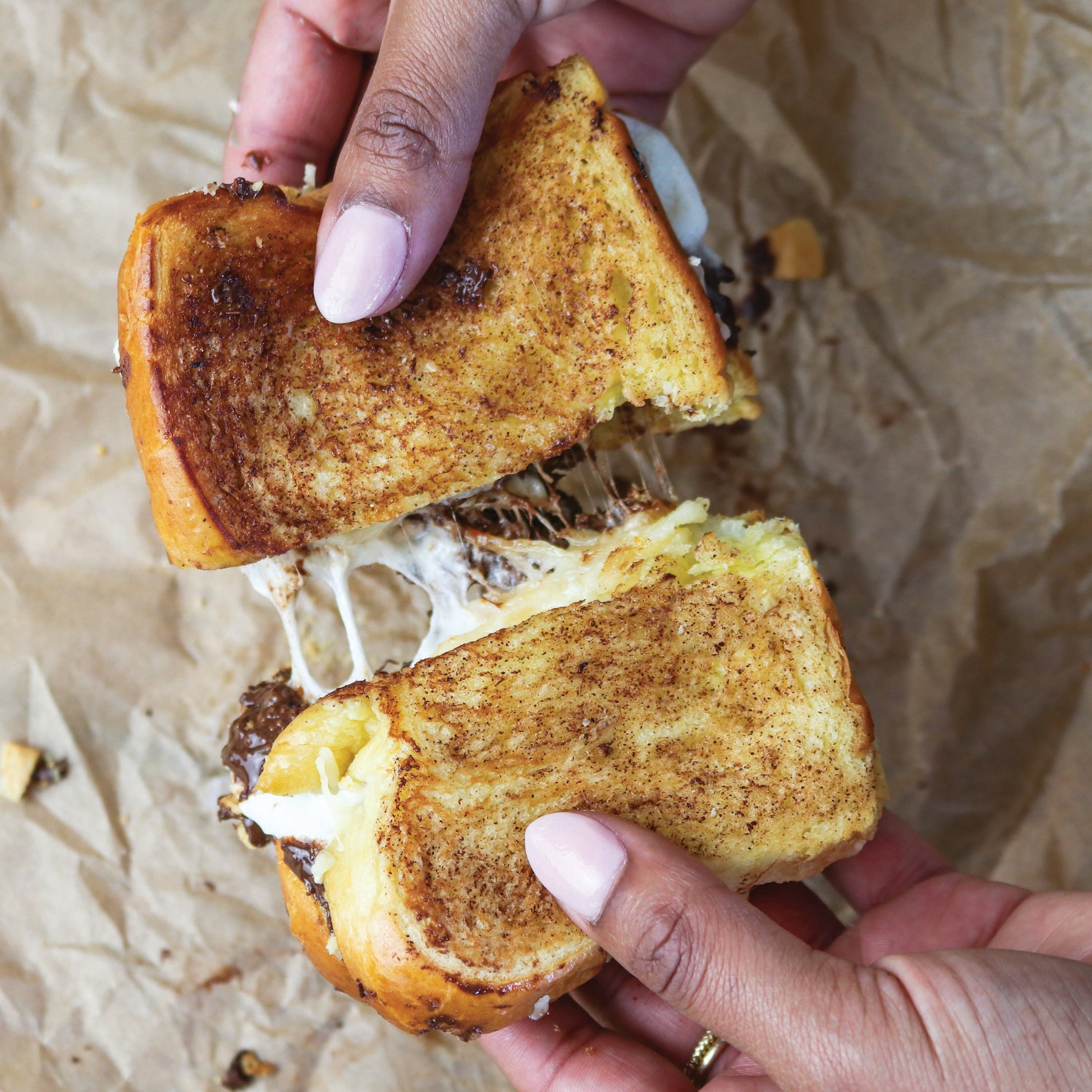 S’mores Grilled Cheese with Aged Gouda – Point Reyes Farmstead Cheese ...