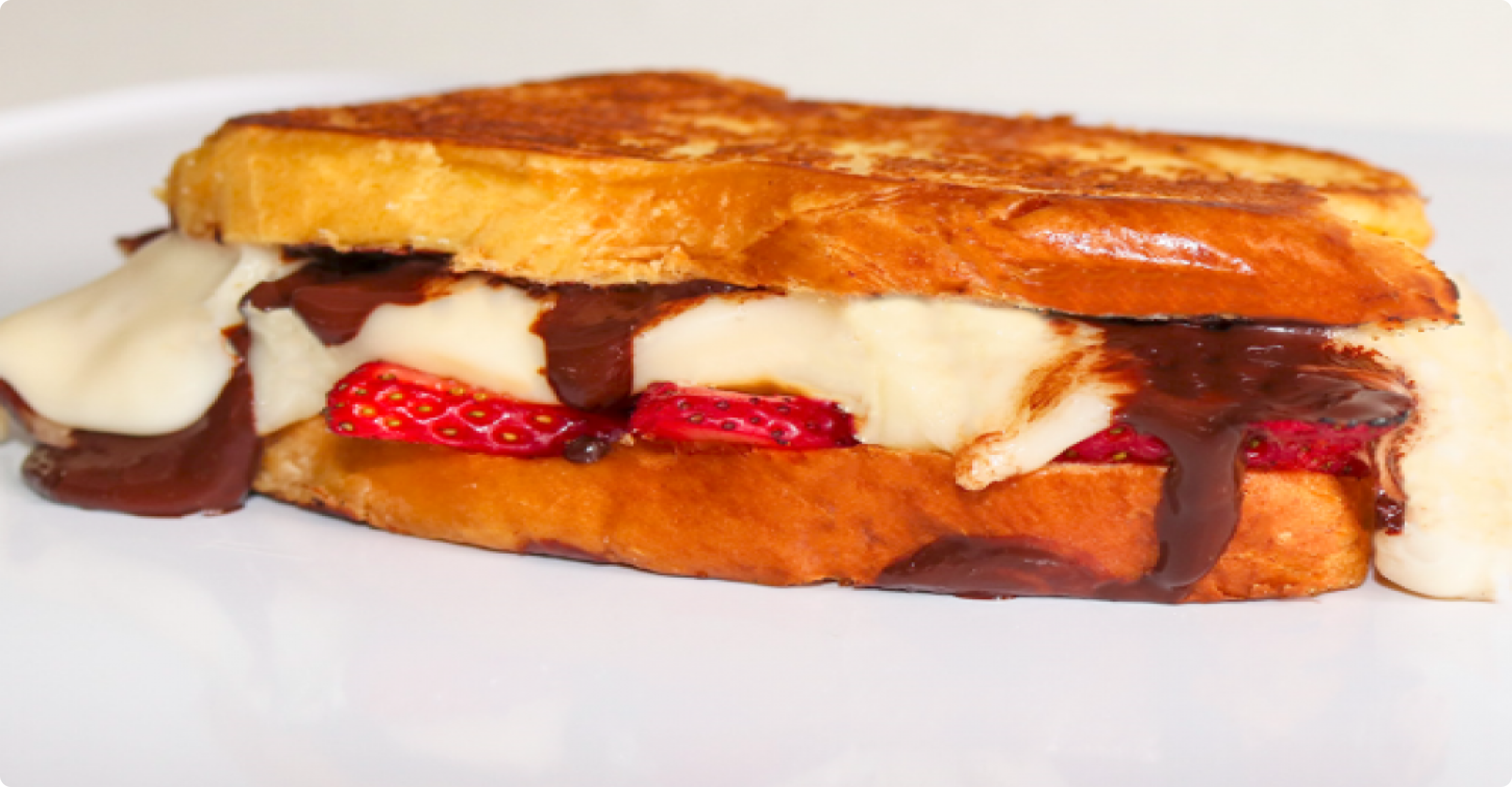 Quinta, Strawberry, and Chocolate Toasted Sandwich – Point Reyes ...